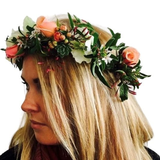Fresh Flower Crown Class – Mayflower-Studio-Florist